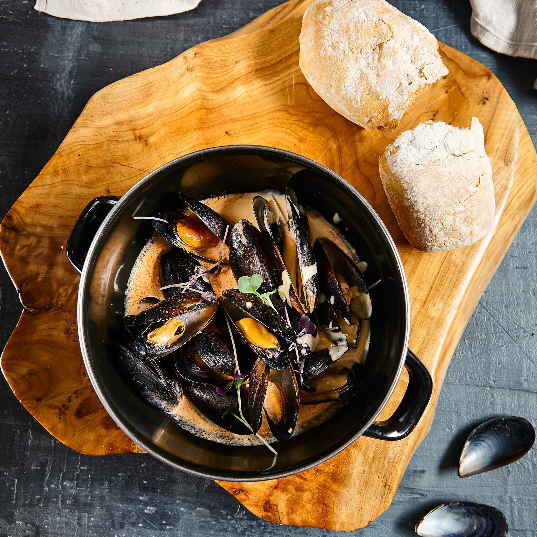 Dawson's Oyster Supplies | Thai Coconut Mussels Recipe